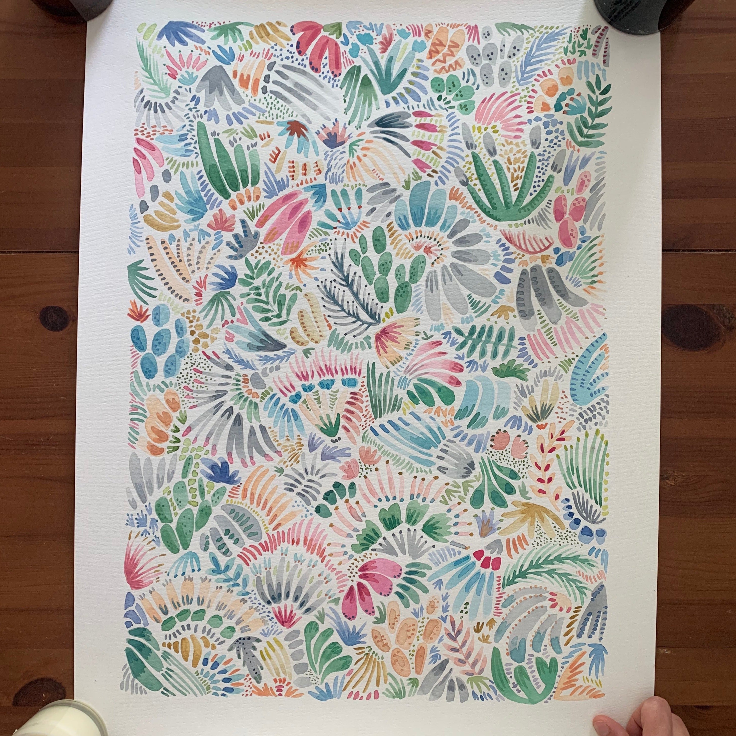 Julia Pattern #1 – Flower and Vine